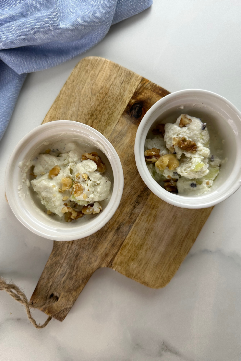 Cottage Cheese Ice Cream with Melon | Bari Tasty